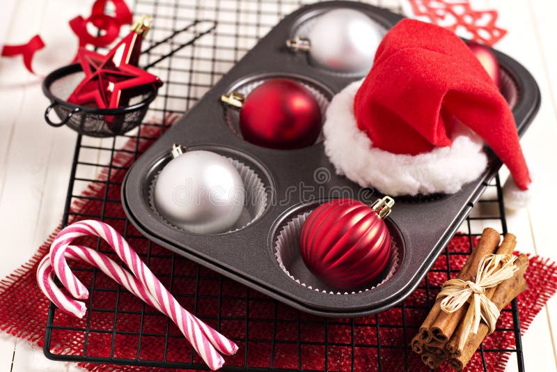 Christmas baking stock image. Image of cooling, decoration - 27727775