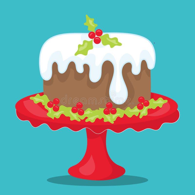 Christmas Baking cake 30 stock vector. Illustration of baking - 198984667