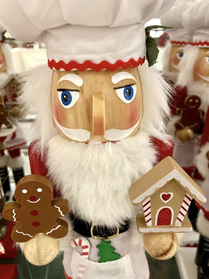 Christmas Baking Nutcracker Stock Image - Image of whimsical, decorate ...