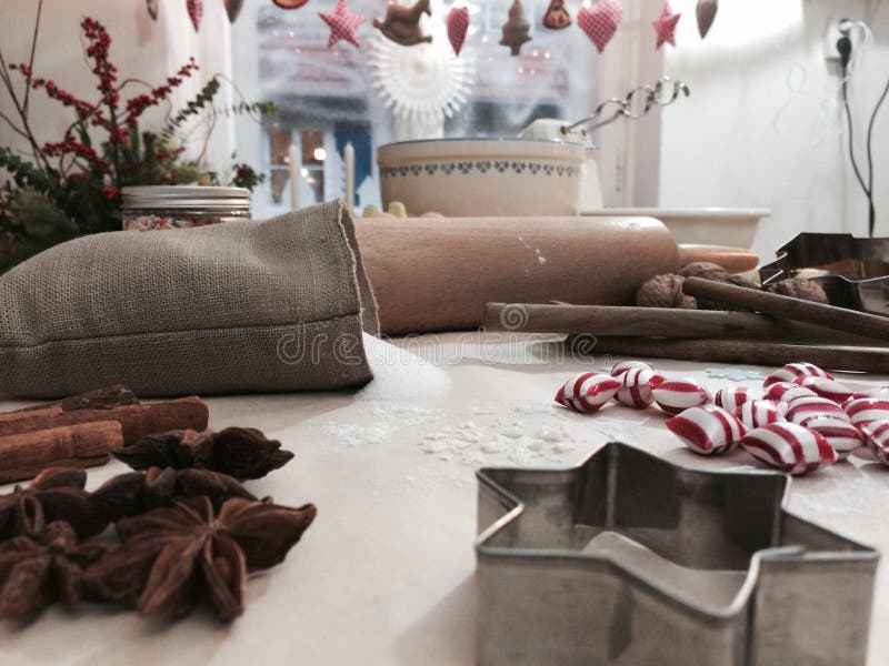 Christmas Baking stock image. Image of kitchen, rolls - 47848947