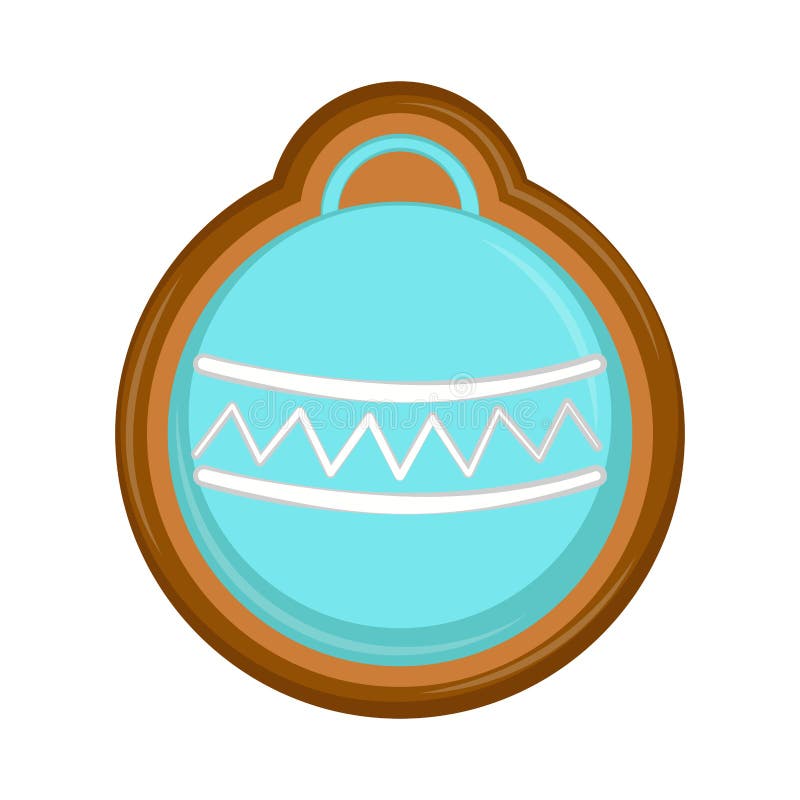 Christmas ball gingerbread stock vector. Illustration of christmas ...
