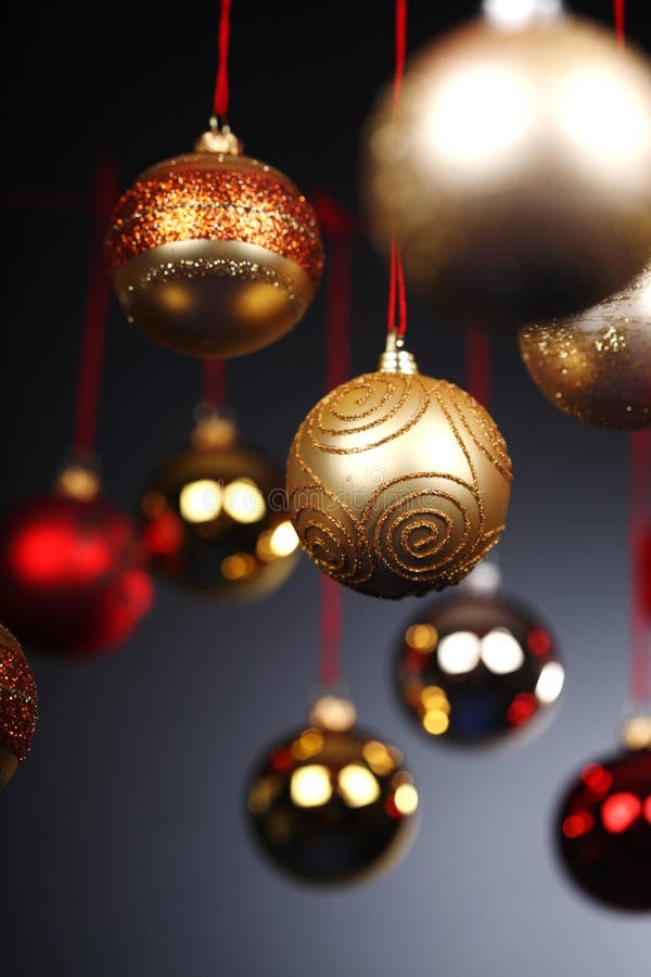 Christmas balls stock image. Image of christmas, glowing - 15513713