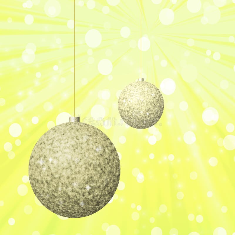 Christmas Balls Generated Hires Texture Stock Illustration ...
