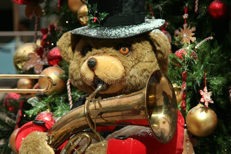 Christmas band stock image. Image of instruments, cute - 7652861