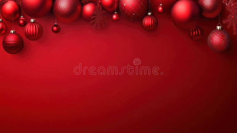 Christmas Background Banner Stock Illustration - Illustration of font ...