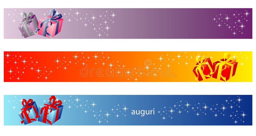 Purple Gold Ribbon Banner Collection Stock Illustrations – 687 Purple ...