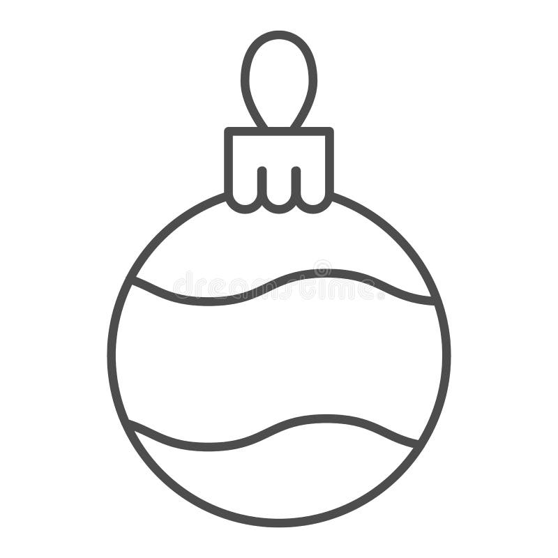 Bauble Outline Stock Illustrations – 2,781 Bauble Outline Stock ...