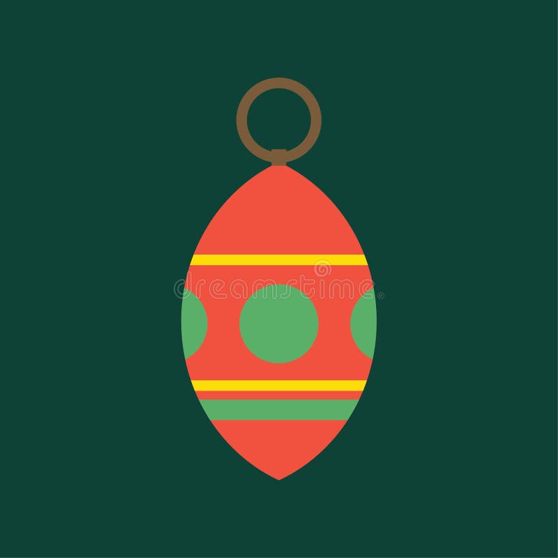 Christmas Bauble. Vector Illustration Decorative Design Stock Vector ...