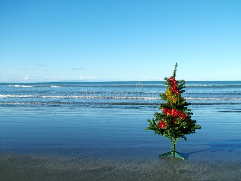 Christmas at the beach stock image. Image of summer, peaceful - 2127797