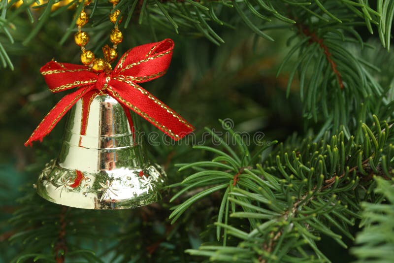 Christmas bell stock image. Image of decorative, seasonal - 16537167