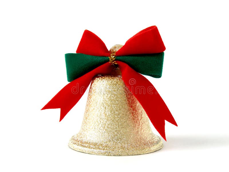 Christmas bell stock image. Image of beautiful, festive - 3376173