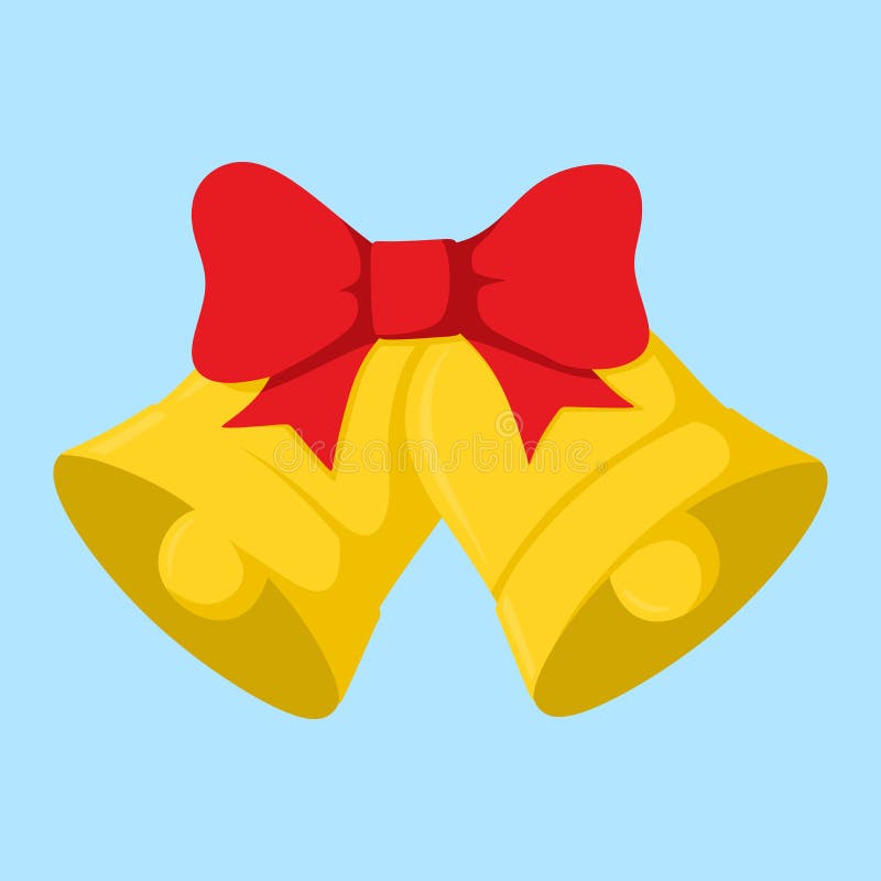 Vector Design of Cute Christmas Bell Editorial Image - Illustration of ...