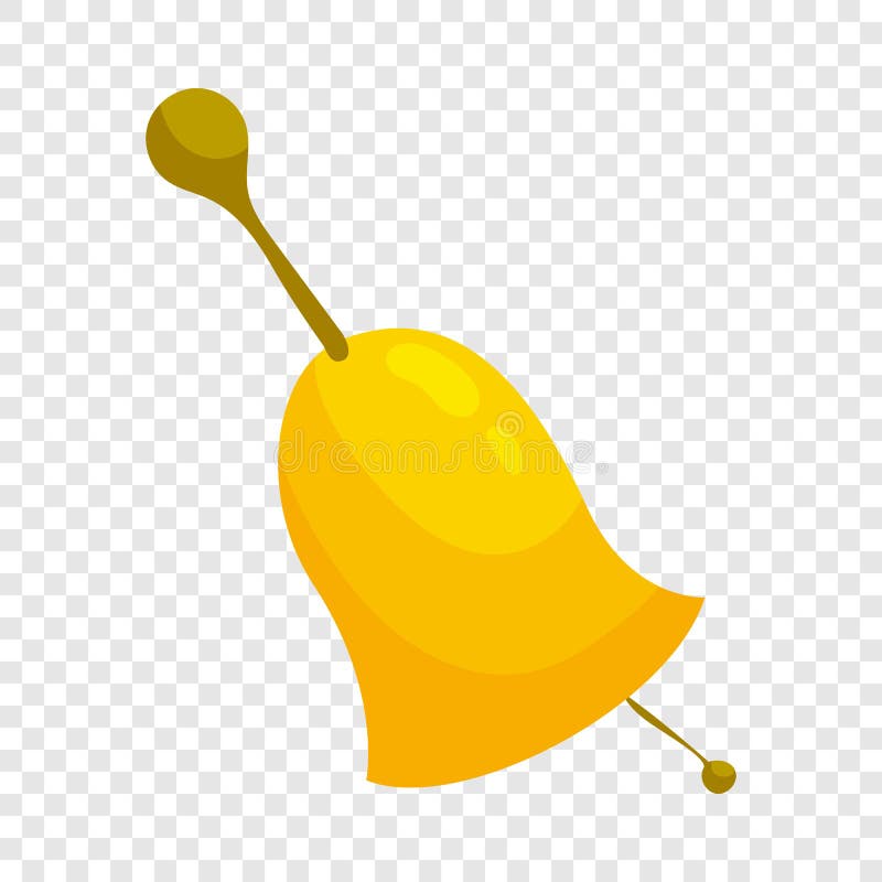 Christmas Bell Icon, Cartoon Style Stock Vector - Illustration of icon ...