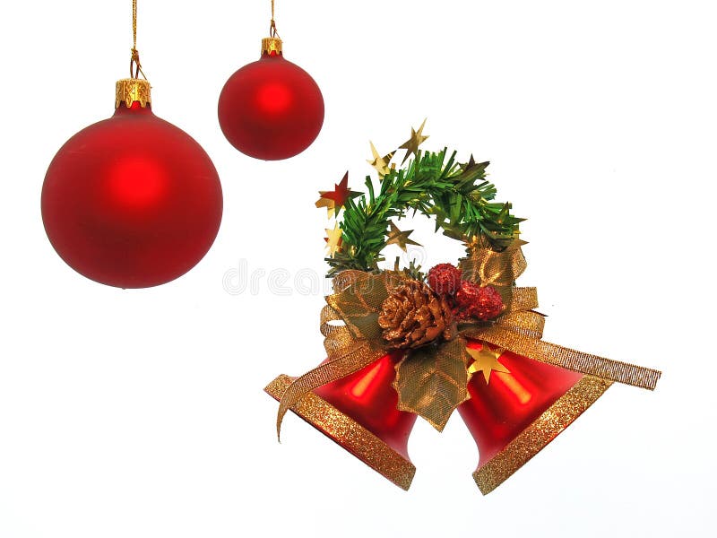 Christmas Bells stock photo. Image of wreath, balls, christmas - 352406