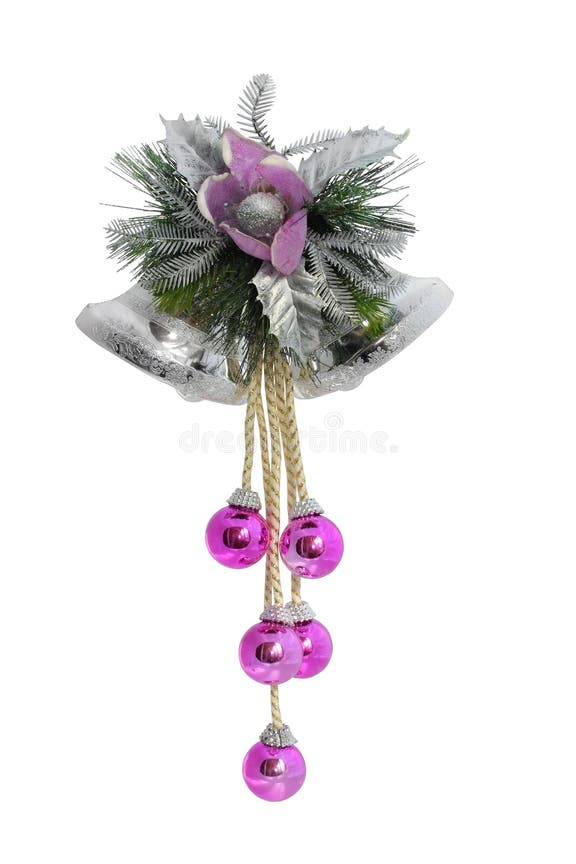 Christmas Bells Clipping Path Stock Image - Image of season, decoration ...