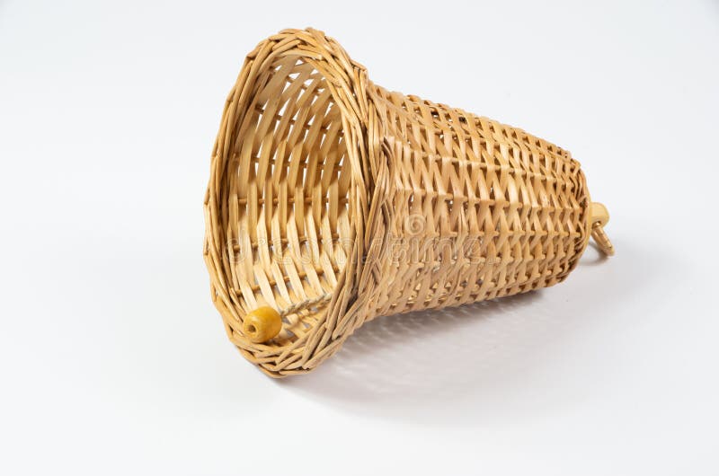 Christmas Bells Made by the Master S Hands, Wicker with Wicker Stock ...