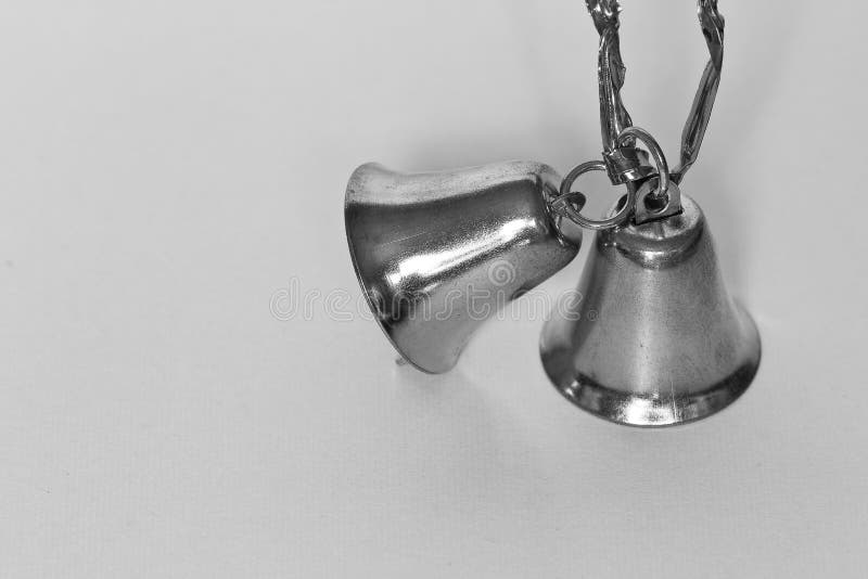 Christmas bells two stock photo. Image of decor, gilt - 39025072