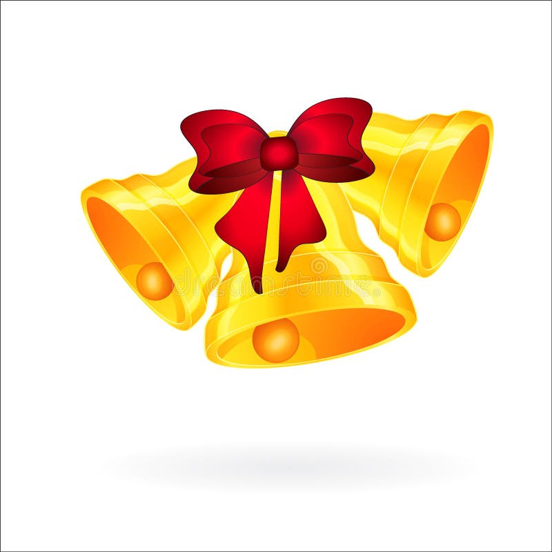 Christmas bells vector stock vector. Illustration of ornament - 124941384