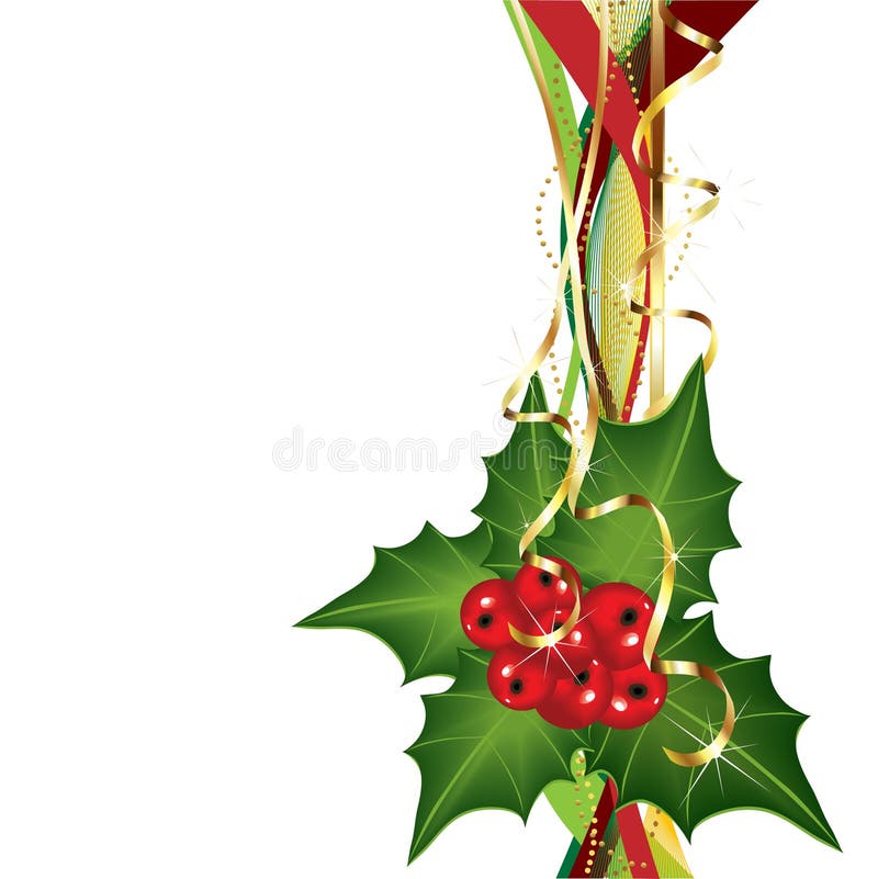 Christmas berry stock vector. Illustration of present - 11805982