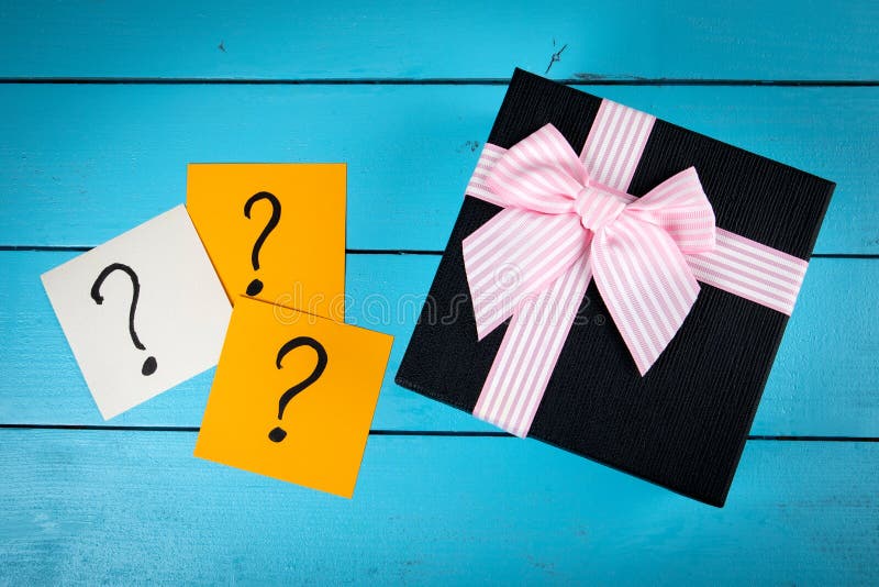 Christmas, Birthdays or Any Other Holiday. Gift Box and Sheets of Paper ...