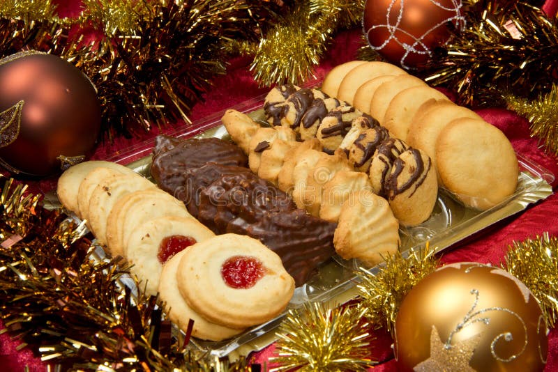 Christmas biscuits stock image. Image of close, celebrate - 22112619