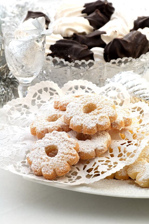 Christmas biscuits stock image. Image of setting, cookie - 3340435