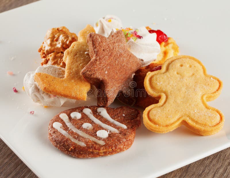 Christmas biscuits stock image. Image of cookies, traditional - 47654301