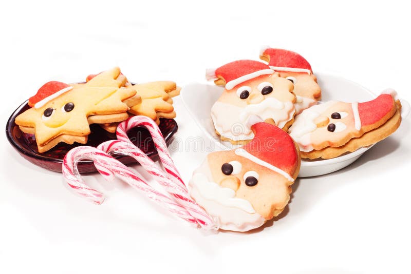 Christmas biscuits stock photo. Image of seasonal, cookie - 48875968