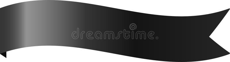 Christmas Black Title Ribbon Stock Vector - Illustration of annual ...