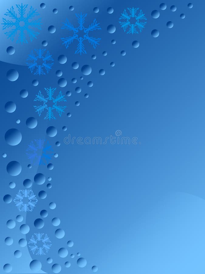 Christmas blue background stock illustration. Illustration of gradient ...