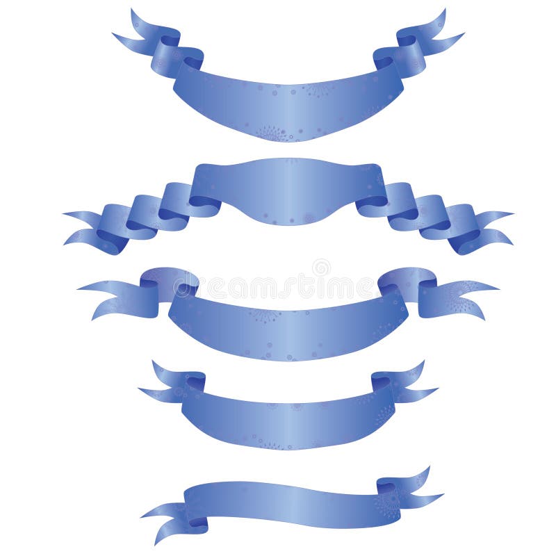 Old Banners (illustration) stock vector. Illustration of curled - 4390776