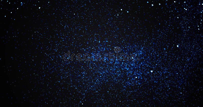 Christmas Blue Gradient Sparkle Glitter Explosion Dust Particles ...