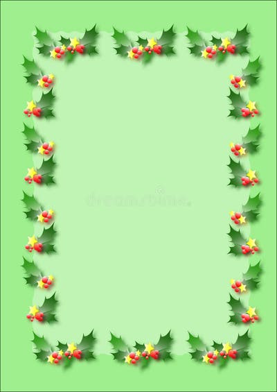 Gree Christmas Border Illustration Stock Illustrations – 7 Gree ...