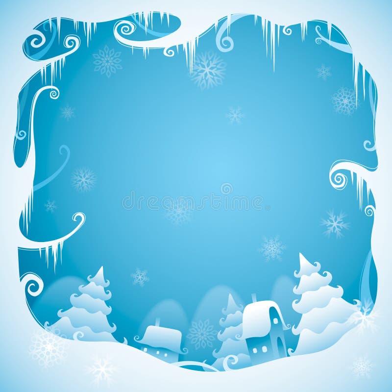 Christmas Border for Design Stock Vector - Illustration of curve ...