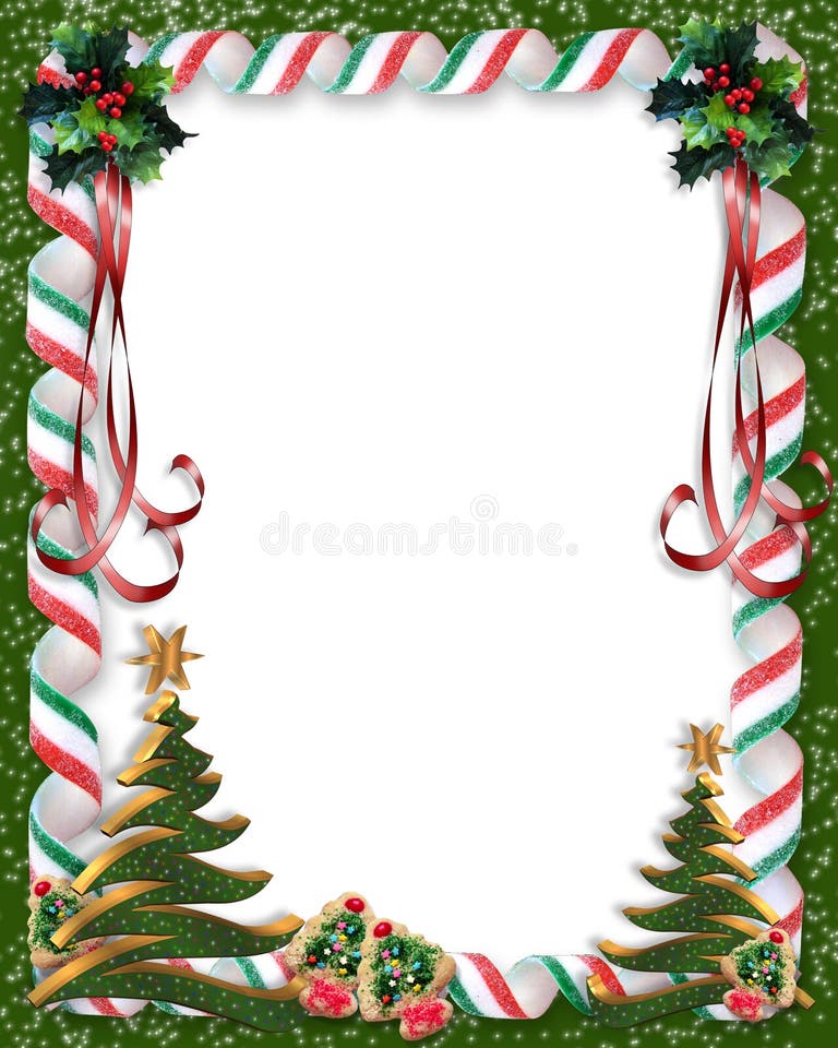 Christmas Letter Frame Stock Illustrations – 20,737 Christmas Letter ...