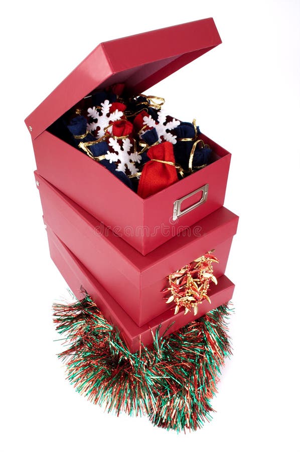 Christmas boxes stock image. Image of christmas, stack - 11997433