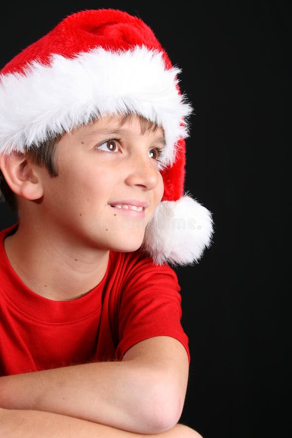Christmas Boy stock image. Image of christmas, happy, smiling - 6491729