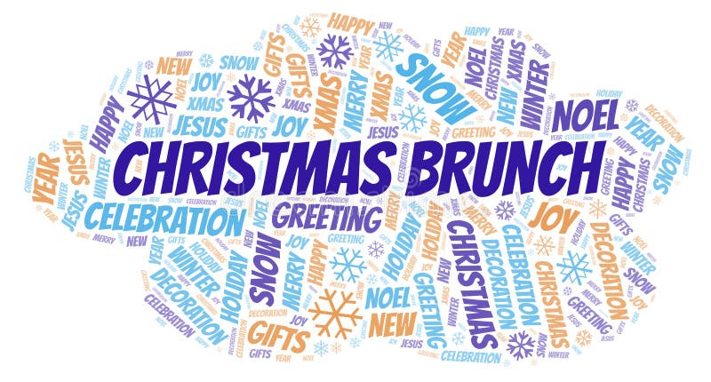 Word Brunch. Vector Illustration Decorative Design Stock Vector ...