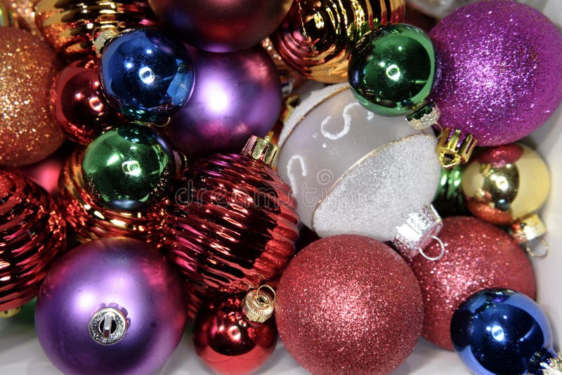 Christmas Bulbs stock image. Image of colorful, christmas - 2463669