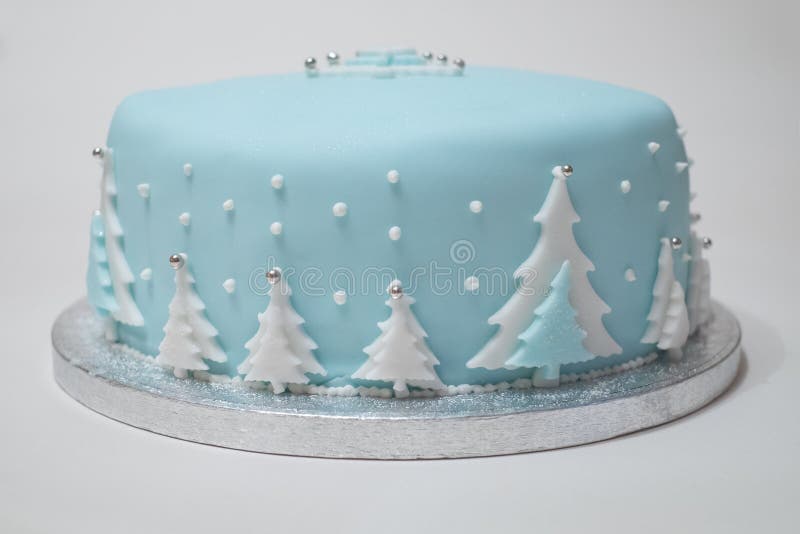 Christmas Cake stock image. Image of tradition, festive - 48405149