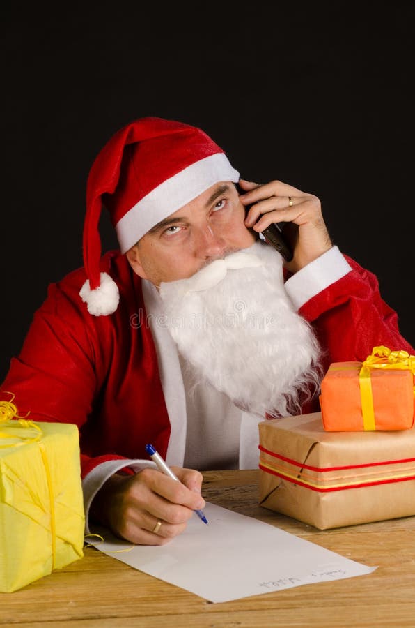 Christmas call center stock photo. Image of boxes, phone - 36005106