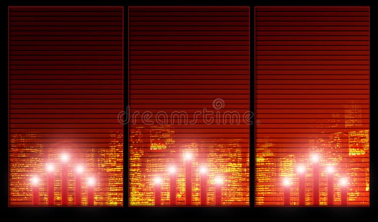 Christmas Picture Window Stock Illustrations 80191 Christmas Picture Window Stock