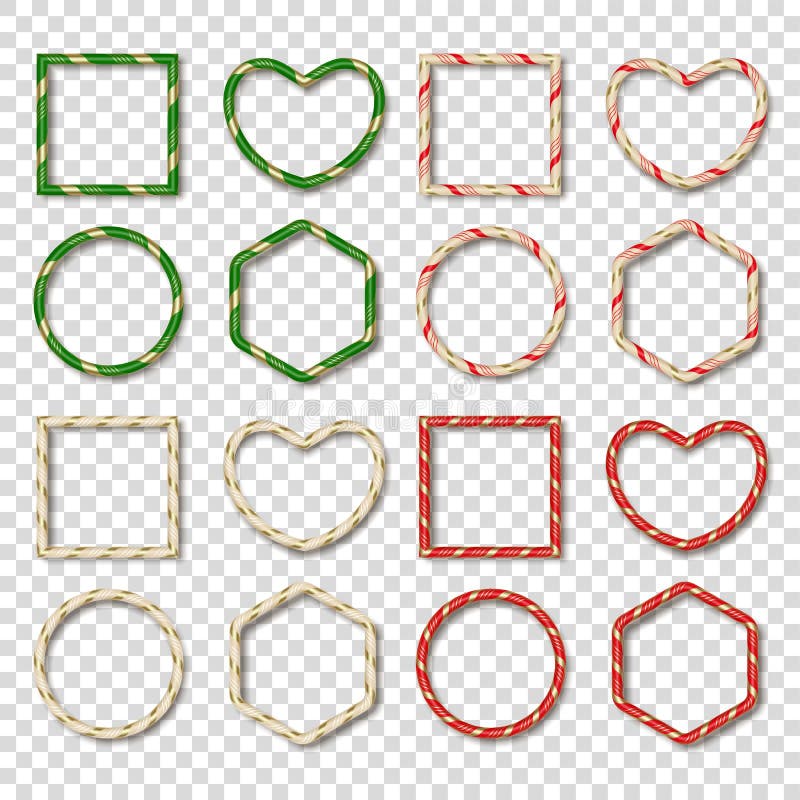 Candy Borders Frames stock vector. Illustration of decor - 133449564
