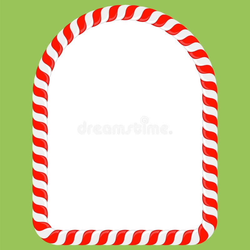 Border Candycane Frame Stock Illustrations – 361 Border Candycane Frame ...