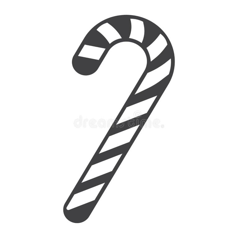 Candy Cane Icon Vector Sign Stock Illustrations – 6,907 Candy Cane Icon ...