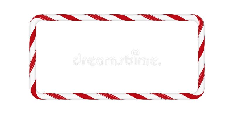 Rectangle Candy Cane Frame Stock Illustrations – 231 Rectangle Candy ...