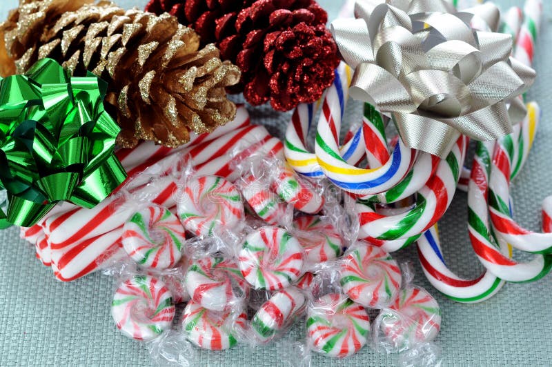 Christmas candy stock photo. Image of golden, sweet, holiday - 35393956