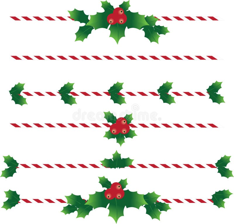Christmas Dividers Stock Illustrations – 1,009 Christmas Dividers Stock ...