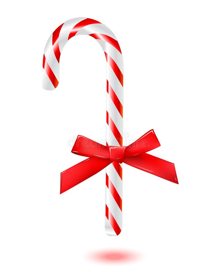 Christmas cane icon stock vector. Illustration of staff - 11149945