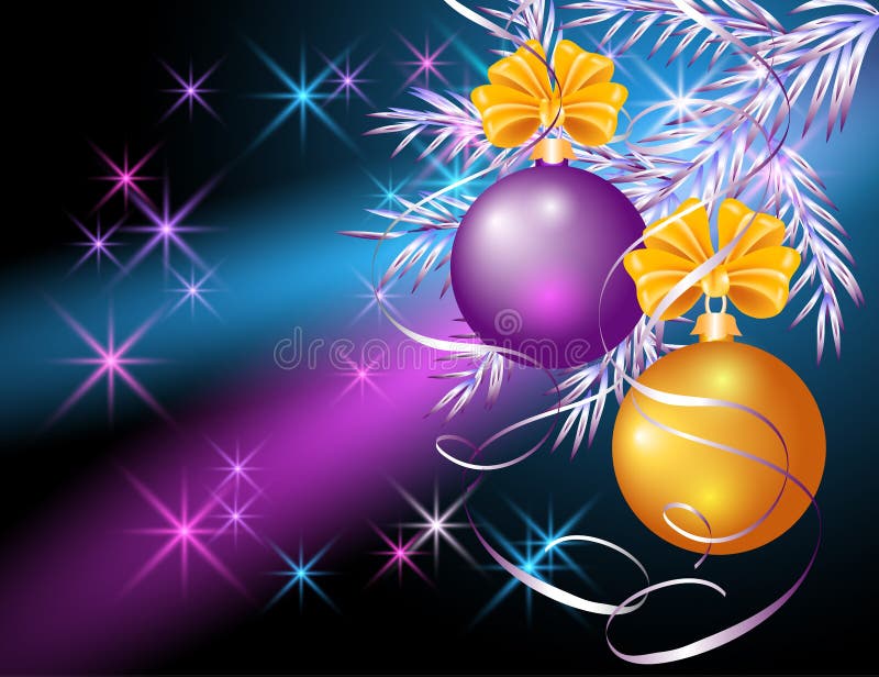 Christmas Card Stock Vector Illustration Of Shiny Celebration 28011299